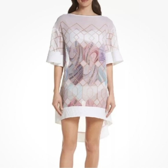 Ted Baker | Swim | Ted Baker Small Alban Sea Sheer Swim Beach Tunic ...